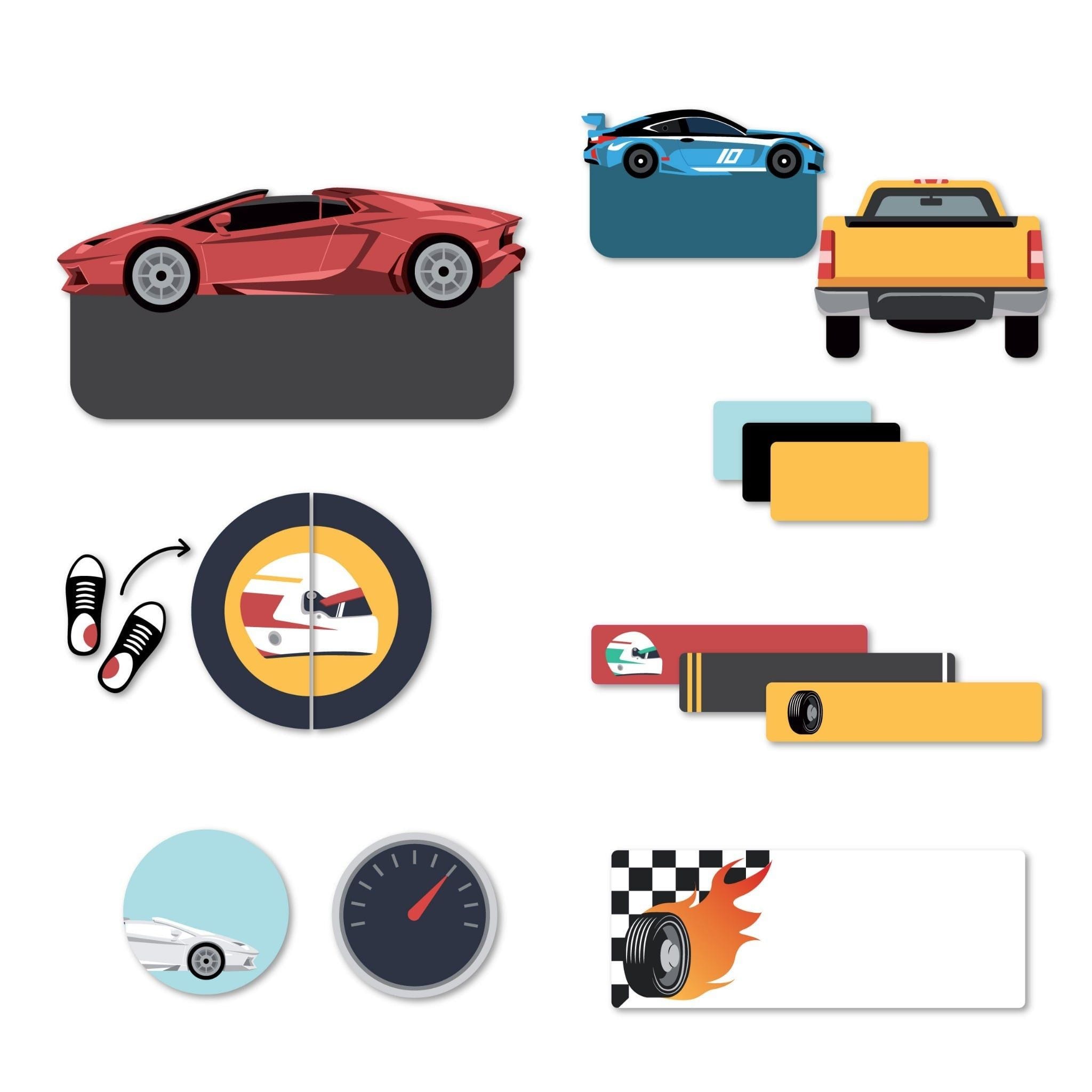 Peel And Stick Custom Name Labels - Car – Maple Labels